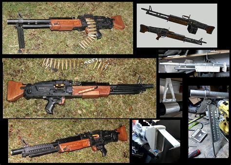 Nerf Mod Vulcan Retro M60 By Jarokrieg On Deviantart
