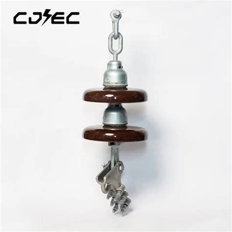 High Voltage Porcelain Disc Insulator With Cap And Pinsuspension Type