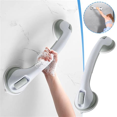 Shower Grab Bars For Seniors And Elderly Heavy Duty Suction Cup Safety