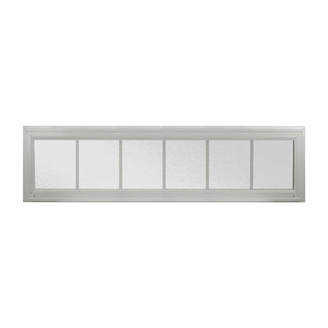 Double Pane Transom Window 60 X 10 With Grids Vinyl Window Argon Gass