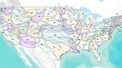 A New Map Of The U S Created From Where We Get Our Water