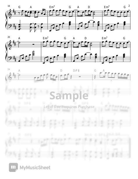 Ed Sheeran Thinking Out Loud Sheet Music By Open Music Score