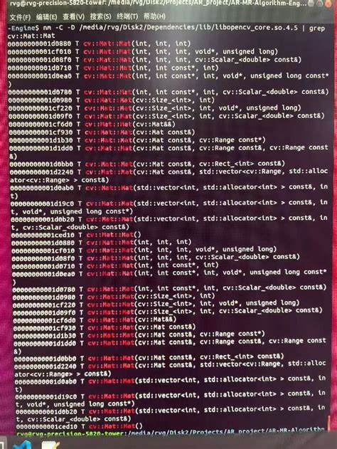 so动态链接库 opencv cv mat mat 报错 cxx notebook