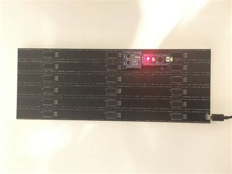 7 Segment Display Array Clock Clock Segmentation Display