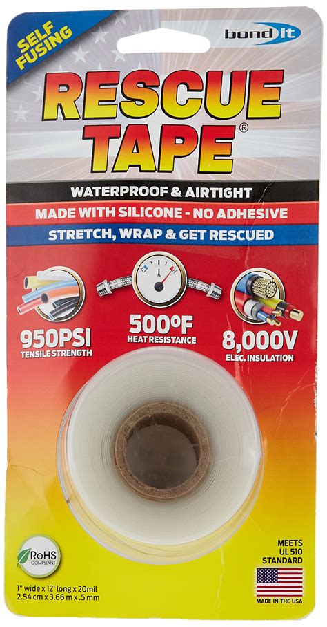 Buy Rescue Tape Self Fusing Silicone Tape Emergency Pipe And Plumbing