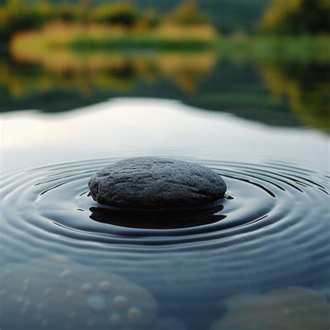 Free Pebble Creates Ripples Image Pebble Ripples Water Download