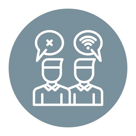 Premium Vector Digital Divide Icon Vector Image Can Be Used For Generation Gap