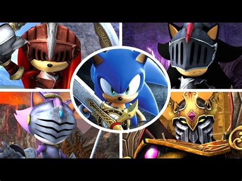 Sonic Black Knight Knuckles Sonic And The Black Knight Percival