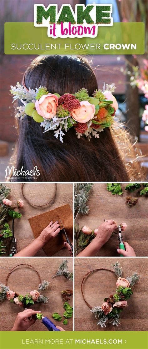 Flower Crown Craft Ideas Diy Floral Crown Design