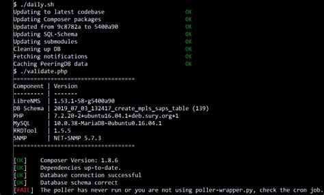 The Poller Has Never Run Or You Are Not Using Poller Wrapperpy Check The Cron Job Help