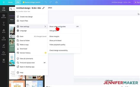 Design A Glitter Edge Tumbler Sublimation With Canva Jennifer Maker