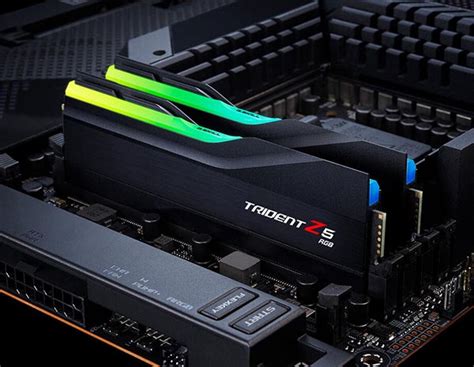 G Skill выпустила комплект из двух модулей памяти Trident Z5 Rgb Ddr5 6000 Cl30 Новости