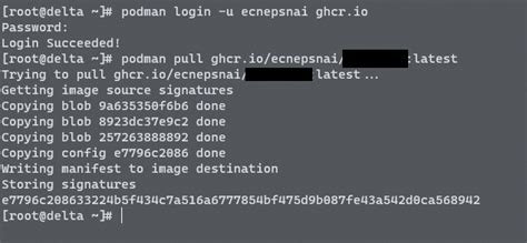 Unable To Create Container Instance Of Private Github Container Repository Ghcr Image