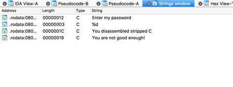 Reverse Engineering How To Disassemble A Bit ELF Stripped C Program Using IDA Pro Stack