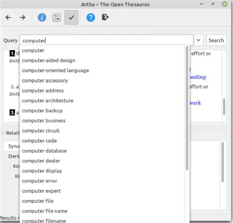 Artha A Useful Offline Dictionary Tool In Linux I Have A PC