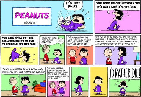 Lucy Reacts To The Peanuts Specials Going To Apple By Wilee2005 On Deviantart