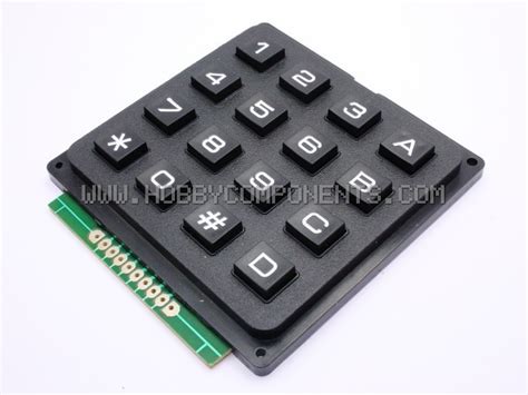 4 X 4 Matrix Keypad