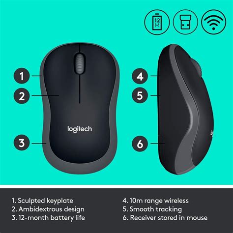 Logitech Mk270r Wireless Combo คีย์บอร์ดและเมาส์ไร้สาย คีย์แคปไทย อังกฤษ Hgot Shopee Thailand