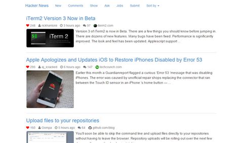 21 Better Ways To Read Hacker News Which Is Your Favorite Hacker Bits