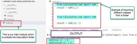 Import A Class From Another File In Python