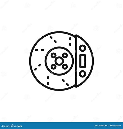 Caliper Outline Vector Icon Thin Line Black Caliper Icon Flat Vector Simple Element