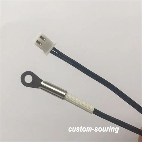 1pc Ntc Temperature Sensor 10k B3950 Ntc 10k NTC Sensor 1 0 5M Hang Model M4 Probe Waterproof