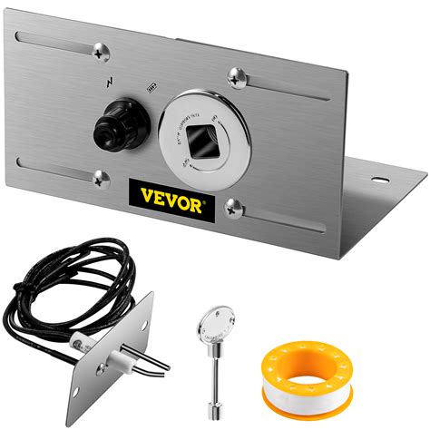 Vevor Fire Pit Gas Burner Spark Ignition Kit 300k Btu Fire Pit Ignition System Stainless Steel