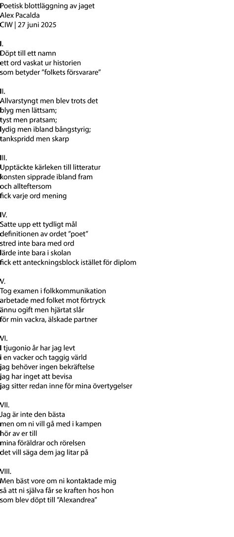 På Lång Sikt Texter Av Kvinnliga Politiska Fångar Del 3 Pen Opp