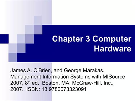 Chapter 3 Computer Hardware Ppt Desktops Computing