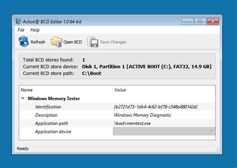Bootable Configuration Editor BCD