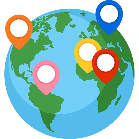 Globe Location Pin World Map Icon Download On Iconfinder