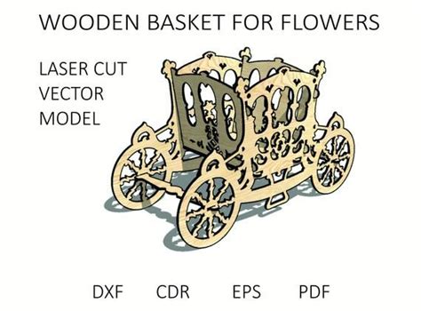 Laser Cut Flower Box With Vector File