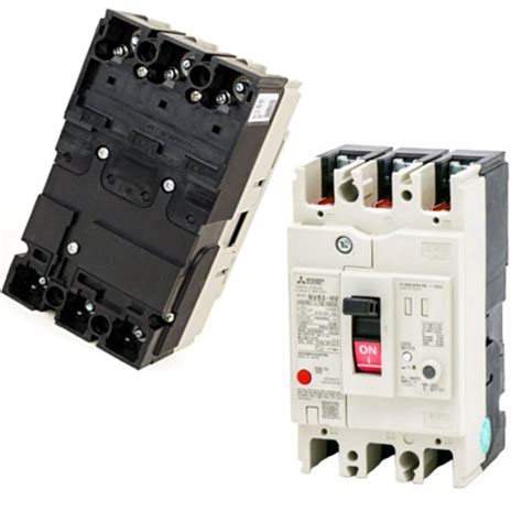 Cb Khối Chống Giật 3p 60a Elcb Mitsubishi Nv63 Hv 3p 60a 100 440v 30ma Ce