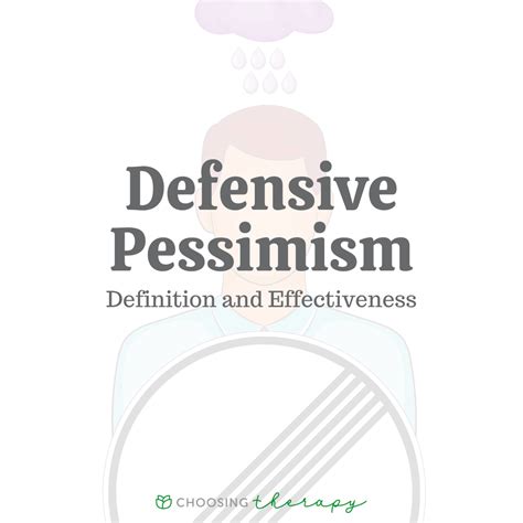 What Is Defensive Pessimism And How Can It Help Manage Anxiety