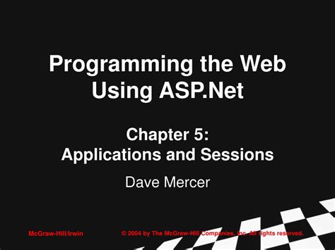 Ppt Programming The Web Using Aspnet Powerpoint Presentation Free Download Id3953665