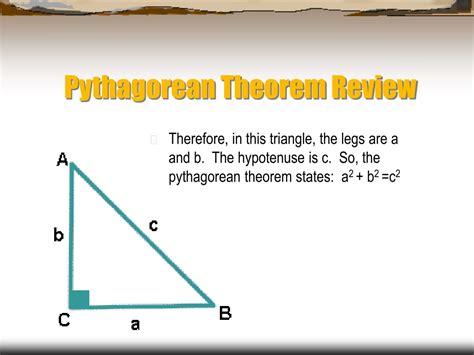 PPT Pythagorean Theorem Converse Triangle Inequality Theorem PowerPoint Presentation ID