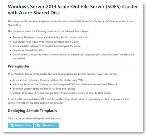 Azure Shared Disks Creazione Di Un Traditional Windows Failover