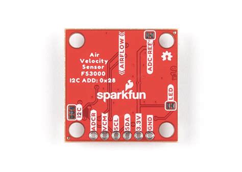 Sparkfun Air Velocity Sensor Breakout Fs3000 Qwiic