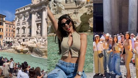 ¡adriana Hasbún Cumpliendo Sus Sueños En Roma