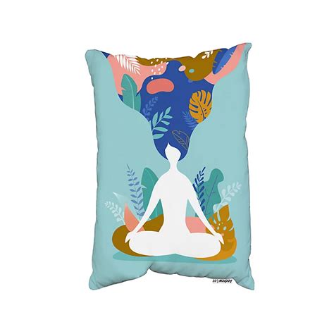 Mindfulness Meditation And Yoga Cushion 30cm X 45cm Diy At Bandq
