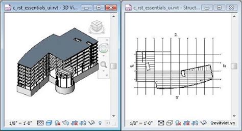 Exercise Explore The Revit Structure User Interface Dạy Revit Học Revit