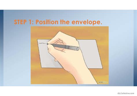 How To Label An Envelope Creative Wr English ESL Powerpoints
