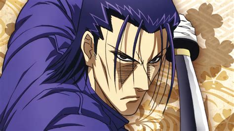 Download Rurouni Kenshin Saito Hajime With Sword Wallpaper