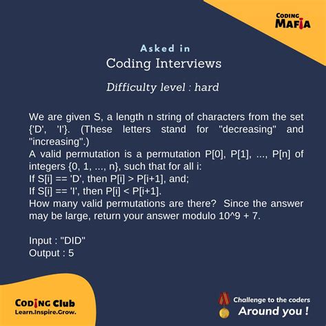 Coding Club On Linkedin Asked Codingmafia India