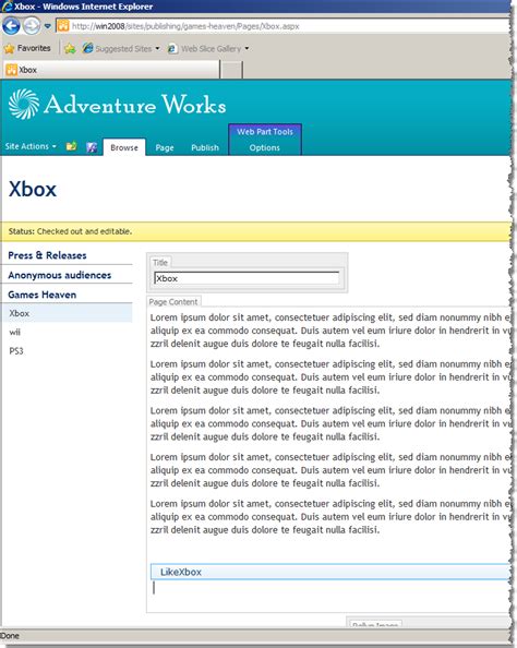 content targeting for anonymous users with sharepoint server 2010 part