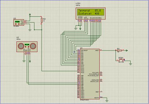 基于stm32的超声波测距proteus仿真 hc sr04（仿真 源码 讲解视频） stm32超声波测距proteus仿真 csdn博客
