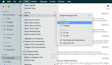 How To Quickly Filter Emails On IPhone IPad And Mac
