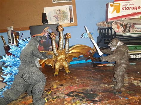 Godzilla And Kong Vs Ghidorah 3 By Godzillaninja2019 On Deviantart