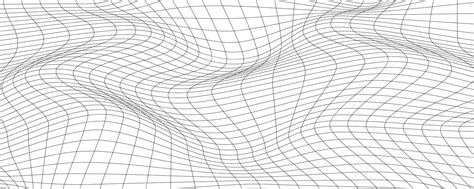 Premium Vector Distorted Wave Monochrome Texture Dynamical Rippled Surface