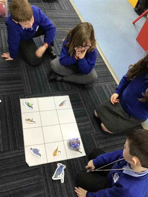 P Were Programming Bee Bot To Find Garden Birds